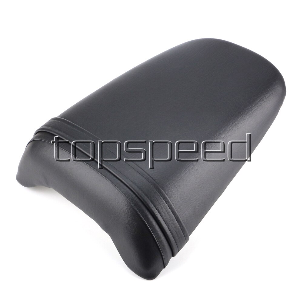 Black Motorcycle Passenger Rear Seat Pillion Cushi... – Grandado