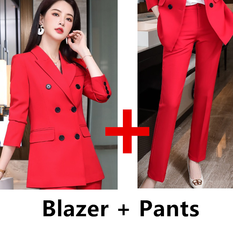 Business Suits Women Office Work Style Pantsuits F... – Grandado