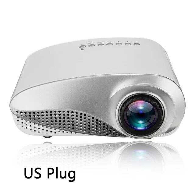 Clear Mini Portable 1080P 3D HD LED Projector Mult... – Vicedeal