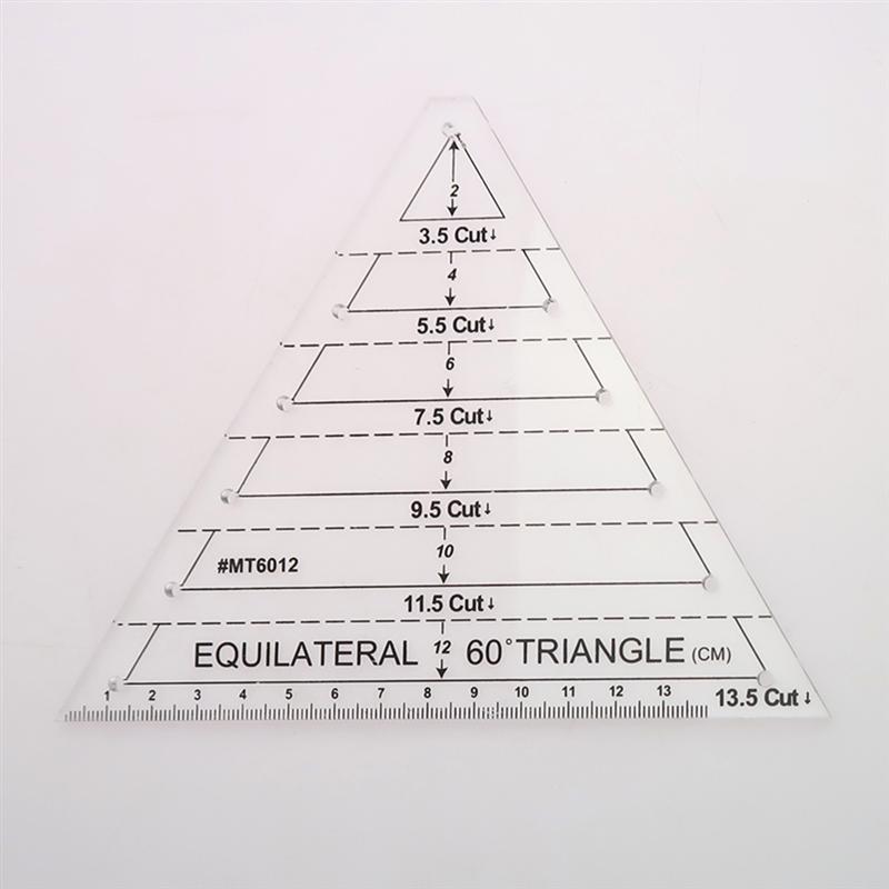 Règle de Patchwork, Triangle de 60 degrés, pour Qu... – Grandado
