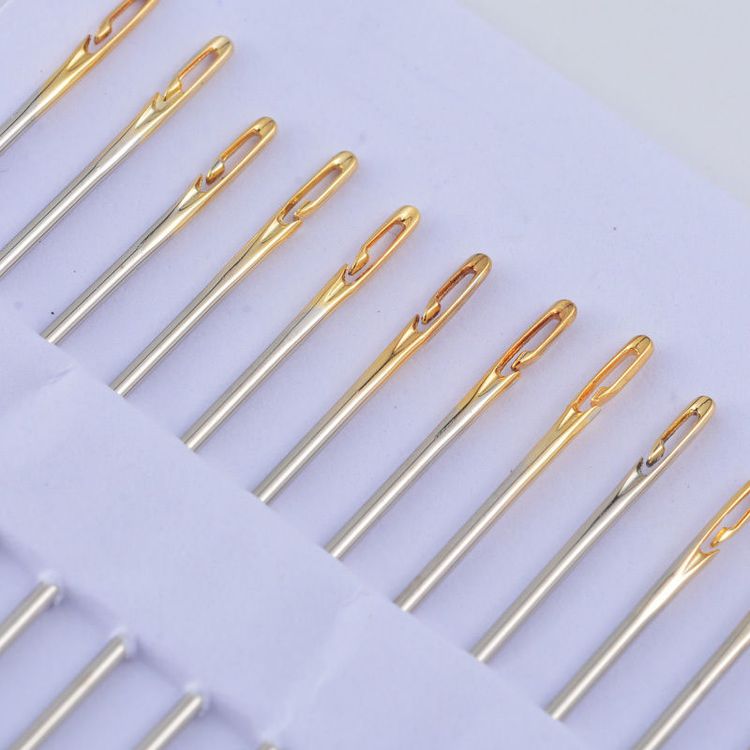 12pcs Lot Multi Size Side Opening Needles Blind Ne Grandado