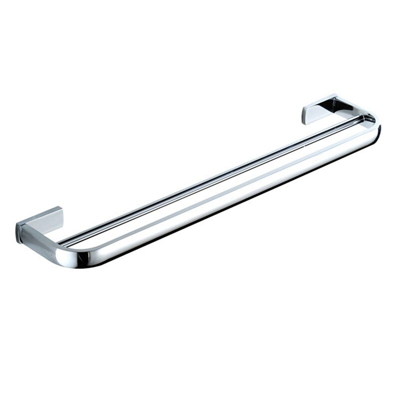 Towel Rail Bar Double Layer Brass Bathroom Stylish... – Grandado