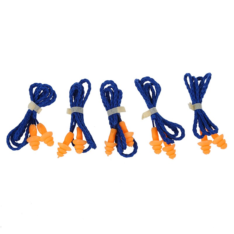 5 Pair Tree Shape Soft Safety Soft Silicone Ear Pl... – Vicedeal