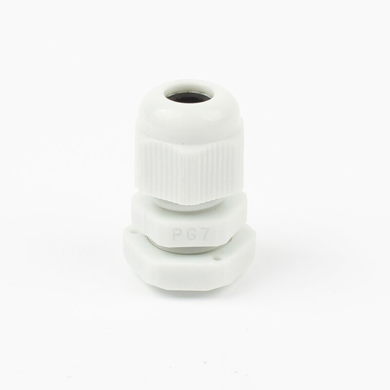 100PCS PG7 Black White Cable Glands Waterproof Adj... – Grandado
