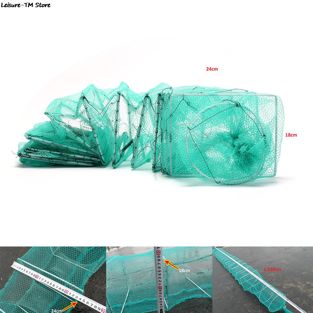 3.3M Shrimp Lure Nets Nylon Fishing Net Foldable P... – Grandado