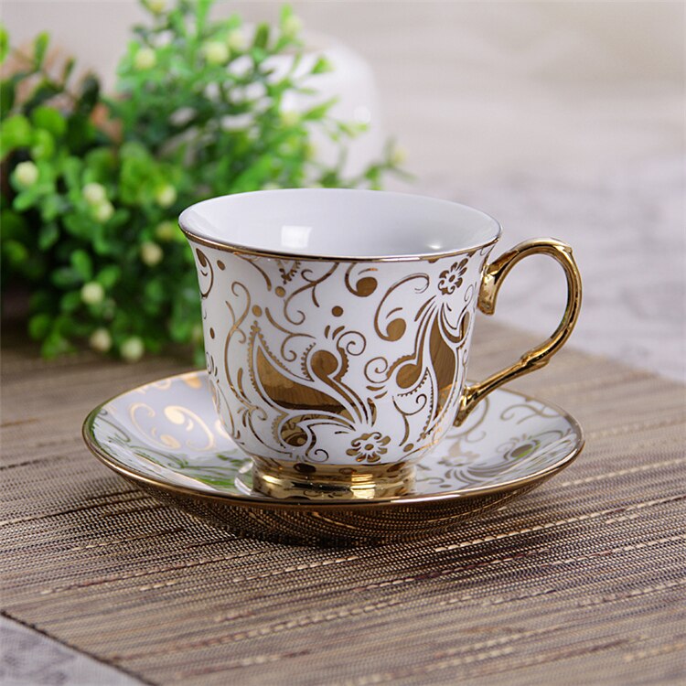 Low price Golden plated European Style cups GILDIN... – Grandado