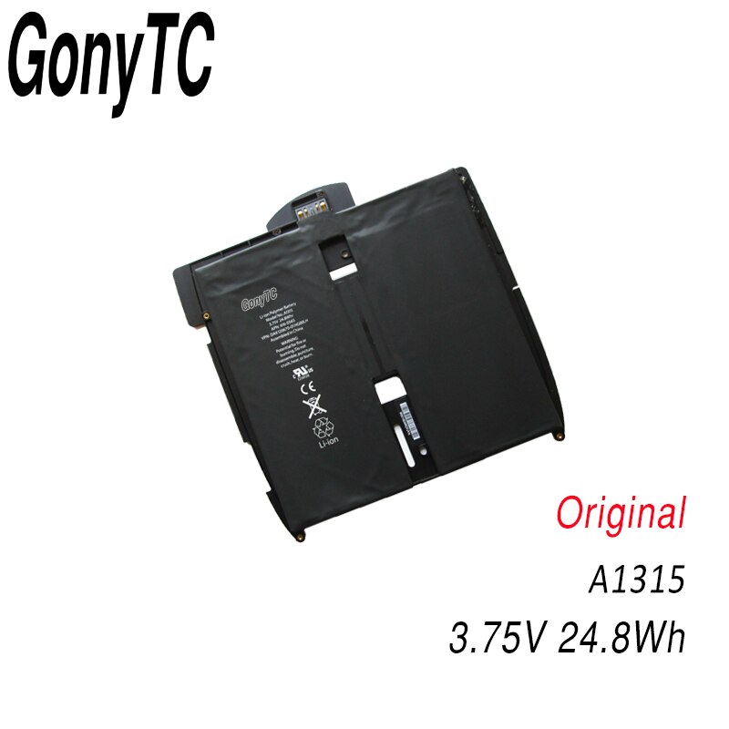 GONYTC 3.75V Original Battery For Apple iPad 1 1st... – Vicedeal