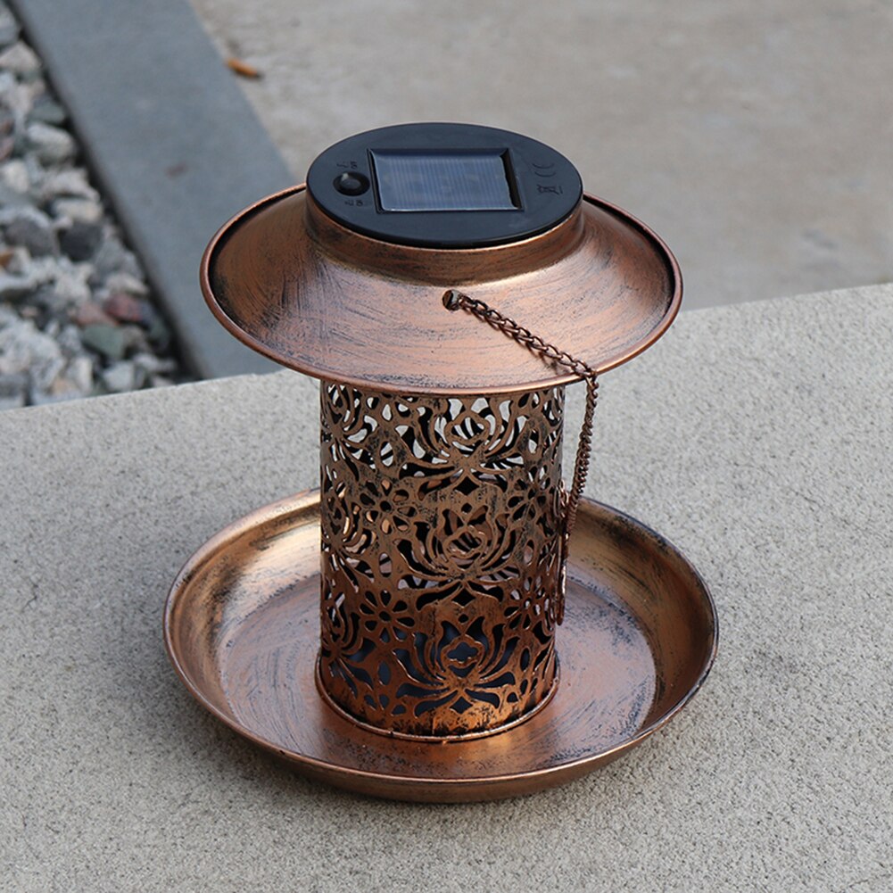 Metal Bird Feeder Outdoor Hanging Bird Food Holder... – Grandado