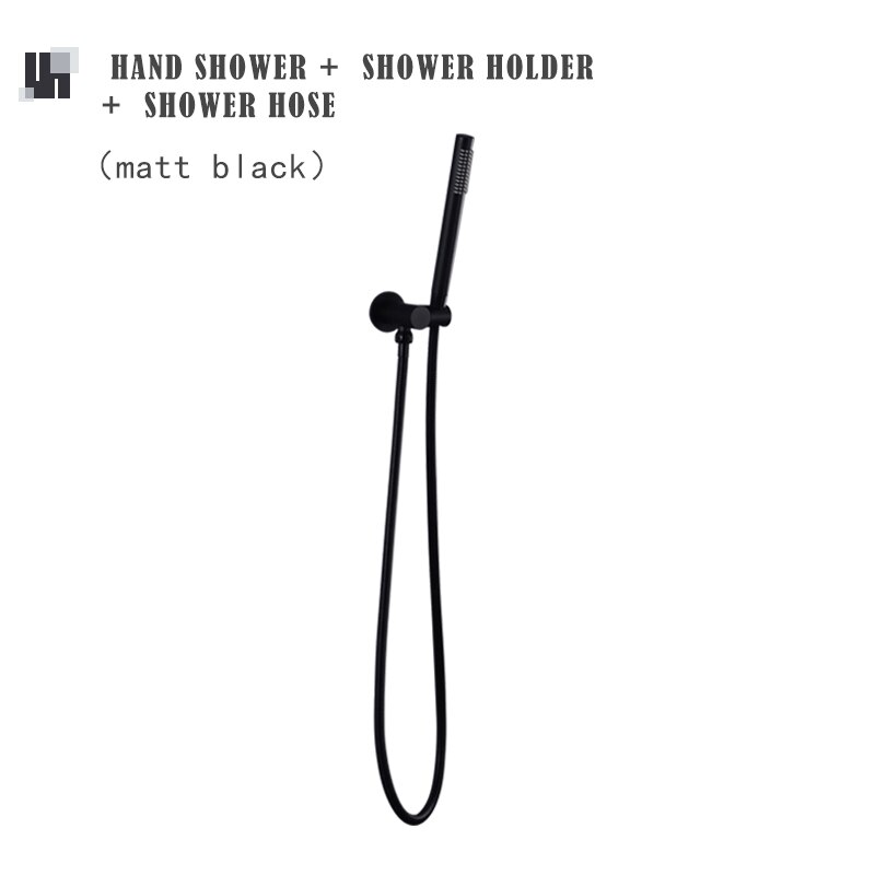 Matte Black And Cold Shower System Sets 2 Function... – Grandado
