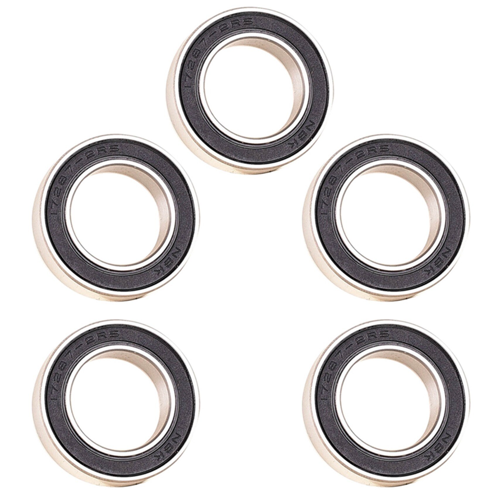 5X Fiets Hub Lager Palin Nbk 17287-2RS Voor Koozer... – Grandado