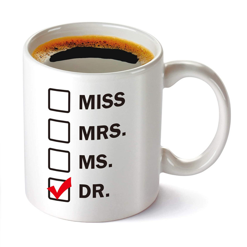 Miss Mrs Ms Dr. Coffee Mugs and Cups Eco Friendly ... – Vicedeal