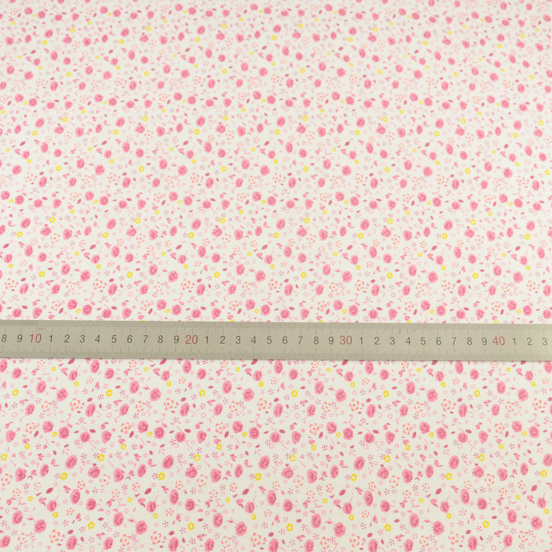 Plnk Flowers Style 100% Cotton Fabric Fat Quarter ... – Grandado