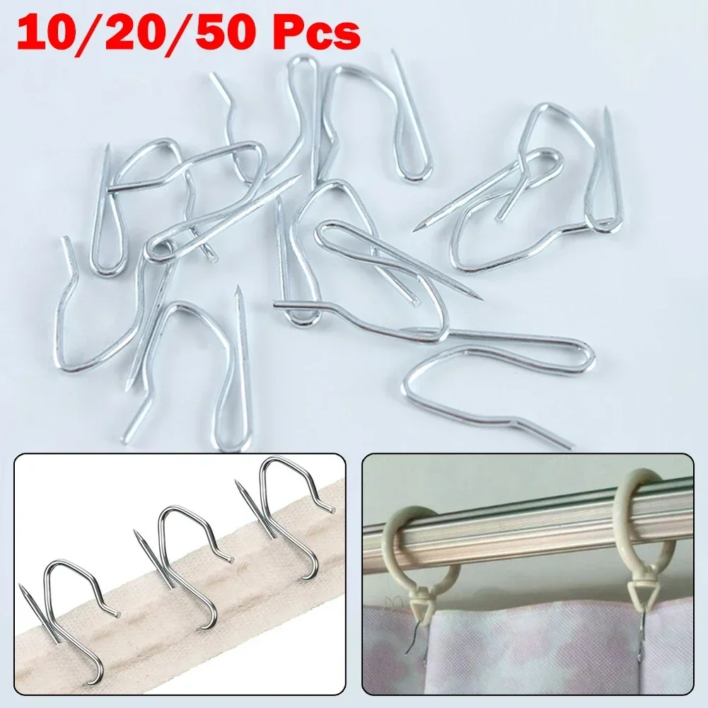 10/20/50pcs S Shape Curtain Hook Urtain Hook Metal... – Vicedeal