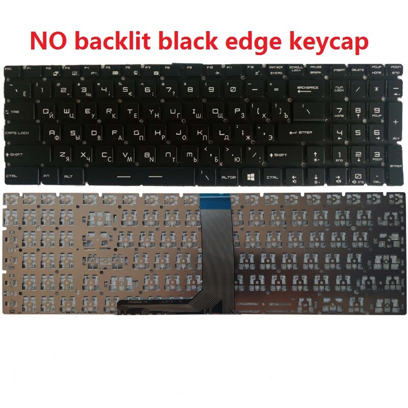 Russian laptop keyboard For MSI GF75 Thin 8RC 9RD ... – Grandado