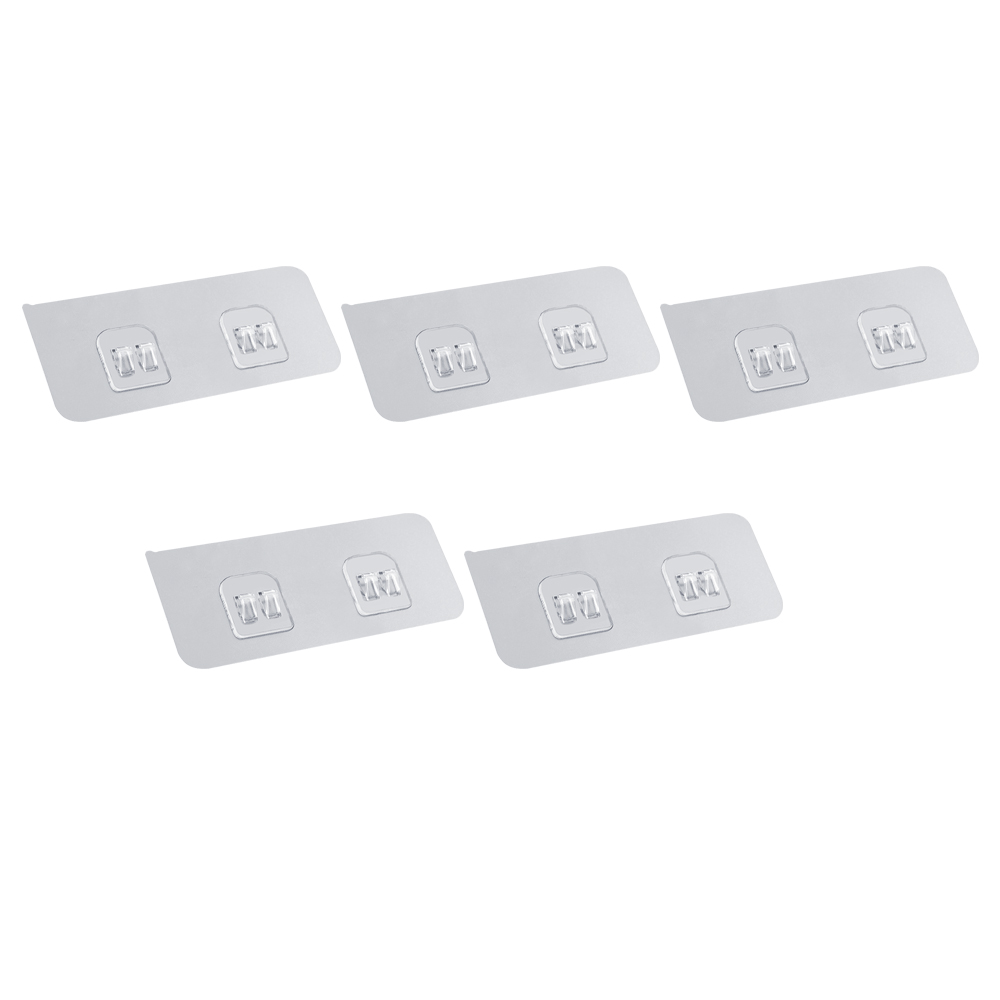 Wall Mounted Adhesive Hook Under Wire Shelf Rack H... – Grandado