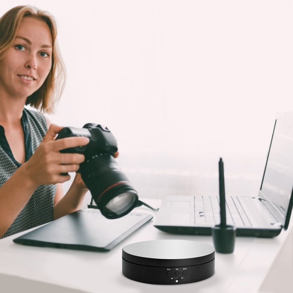 Display Table Rotating Photography Stand Electric ... – Vicedeal