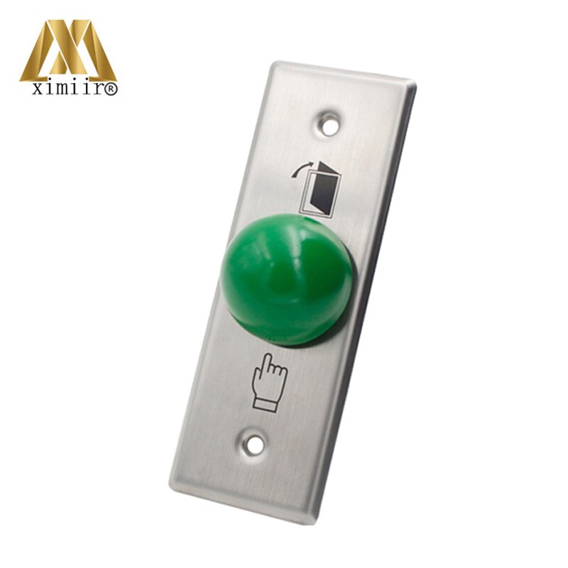 Stainless steel metal exit switch button NO type e... – Grandado