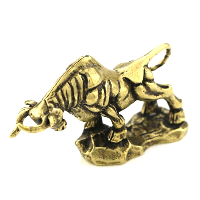 1PC Copper Animal Home Decor Brass Wall Street Bul... – Grandado