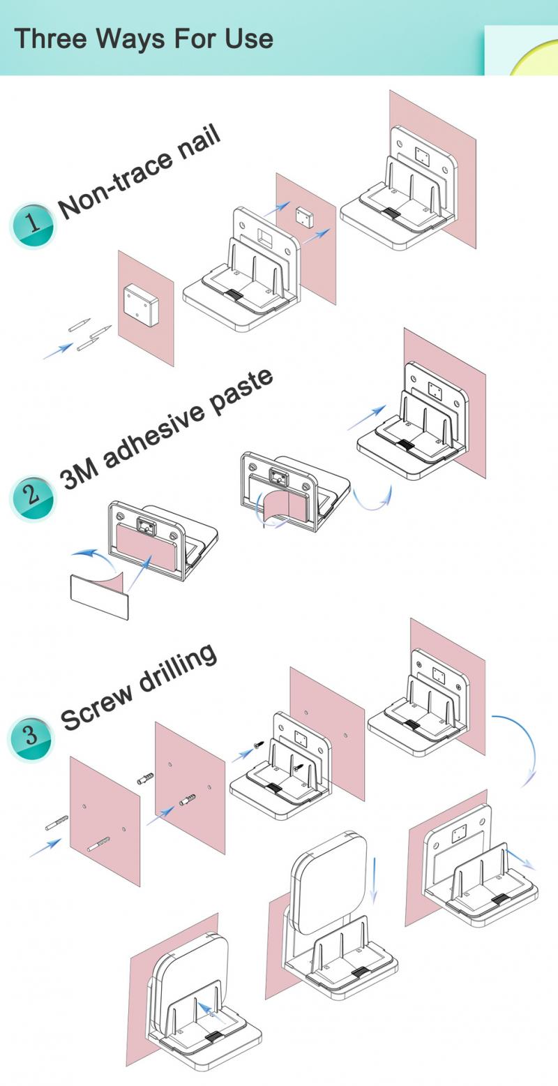 Wall Mount Beugels Tv Box Router Plank/Set-Top Box... – Vicedeal