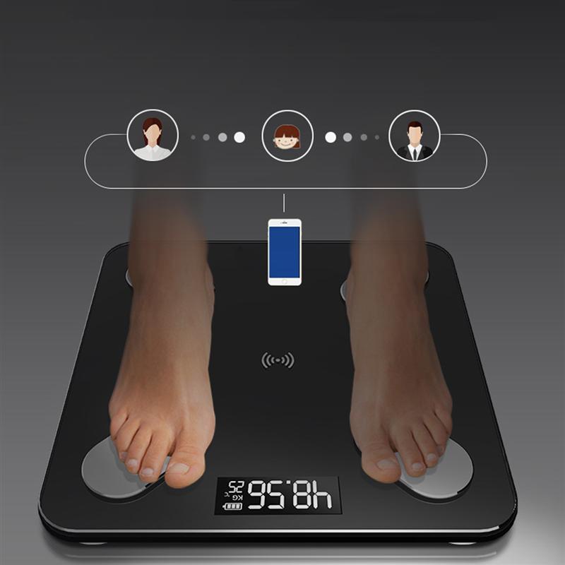 Square Body Fat Scale Smart Electronic LED Digital... – Vicedeal