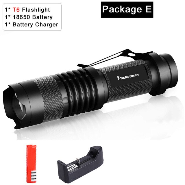 Powerful Led flashlight Super Bright Adjustable to... – Grandado