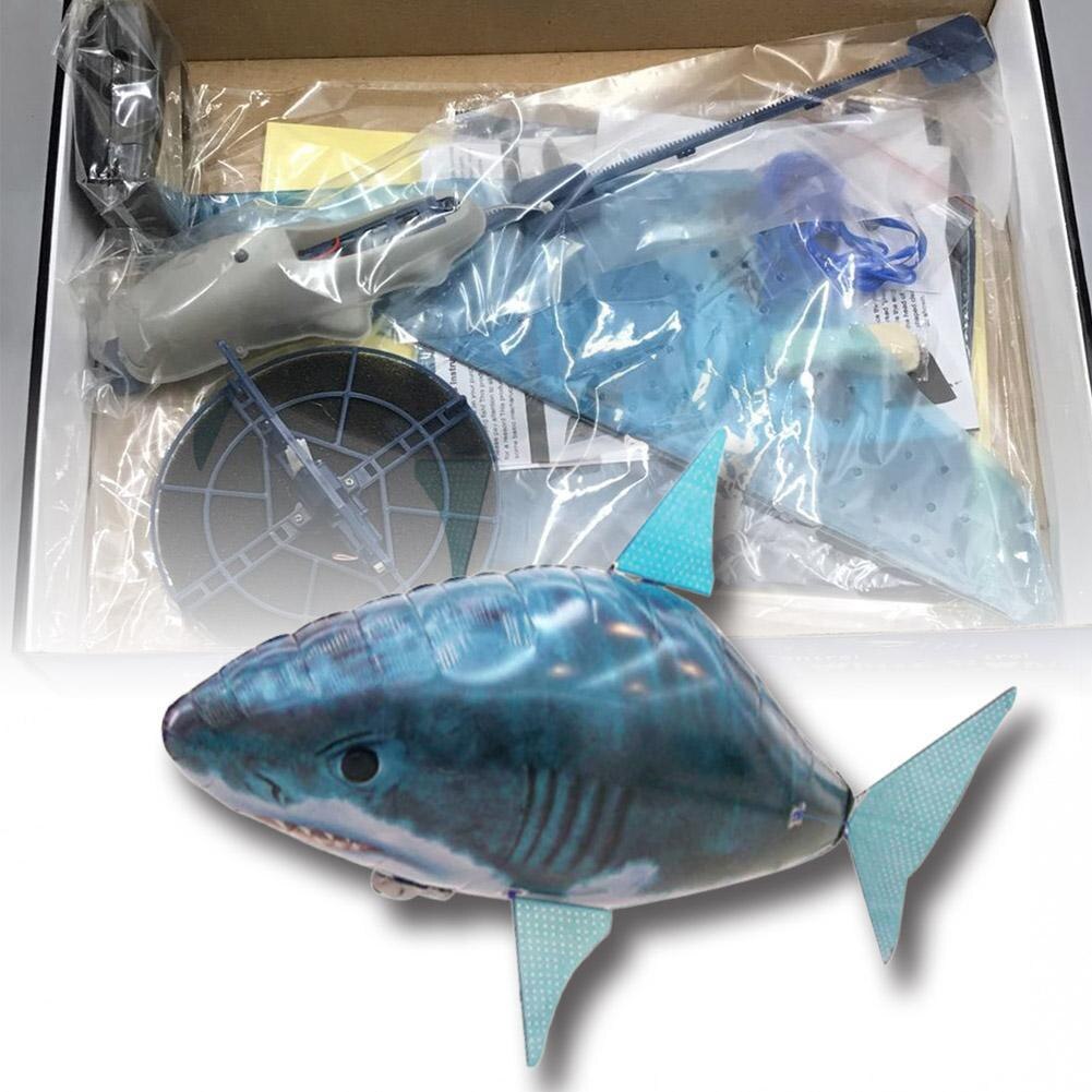 Large Remote Control Flying Fish Shark For Baby In... – Grandado