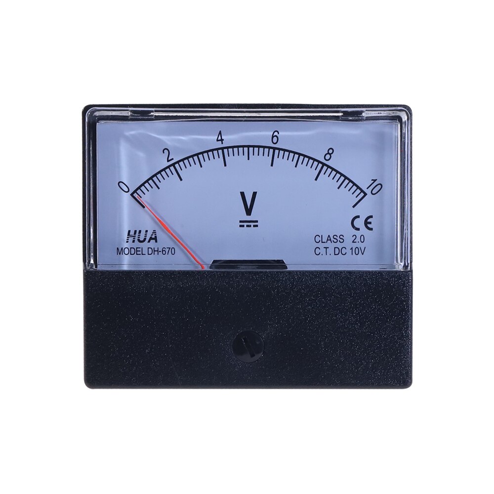 Dc Analoge Panel Volt Voltage Meter DH-670 Voltmet... – Vicedeal