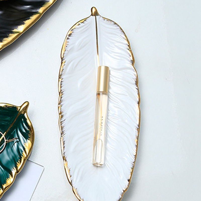 ! Light Luxury Phnom Penh Ceramic Dessert Plate Wh... – Grandado