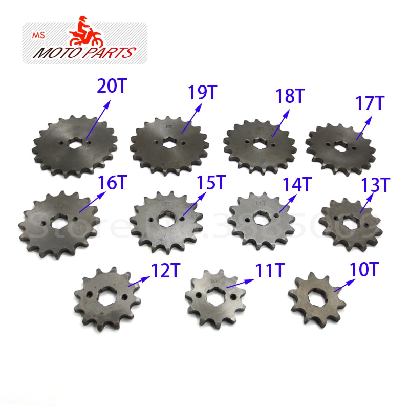 530#10- 20Tooth ID Front Engine Sprocket With Reta... – Vicedeal