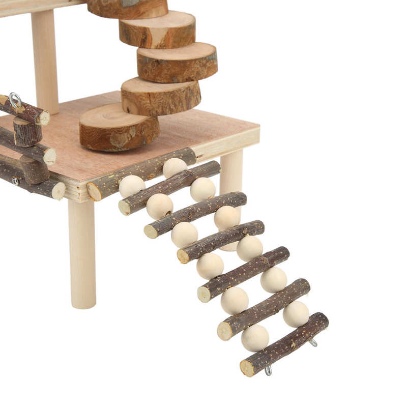 Kleine Huisdier Houten Platform Multipurpose Hamst... – Vicedeal