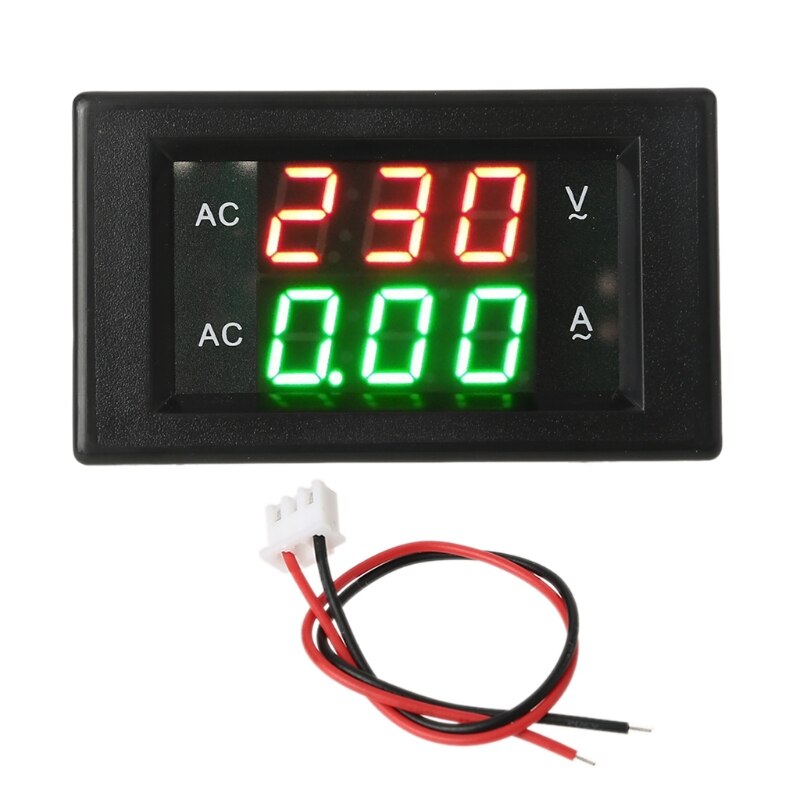 LED Ampere Voltmeter Digital Display AC 500V/50A D... – Grandado
