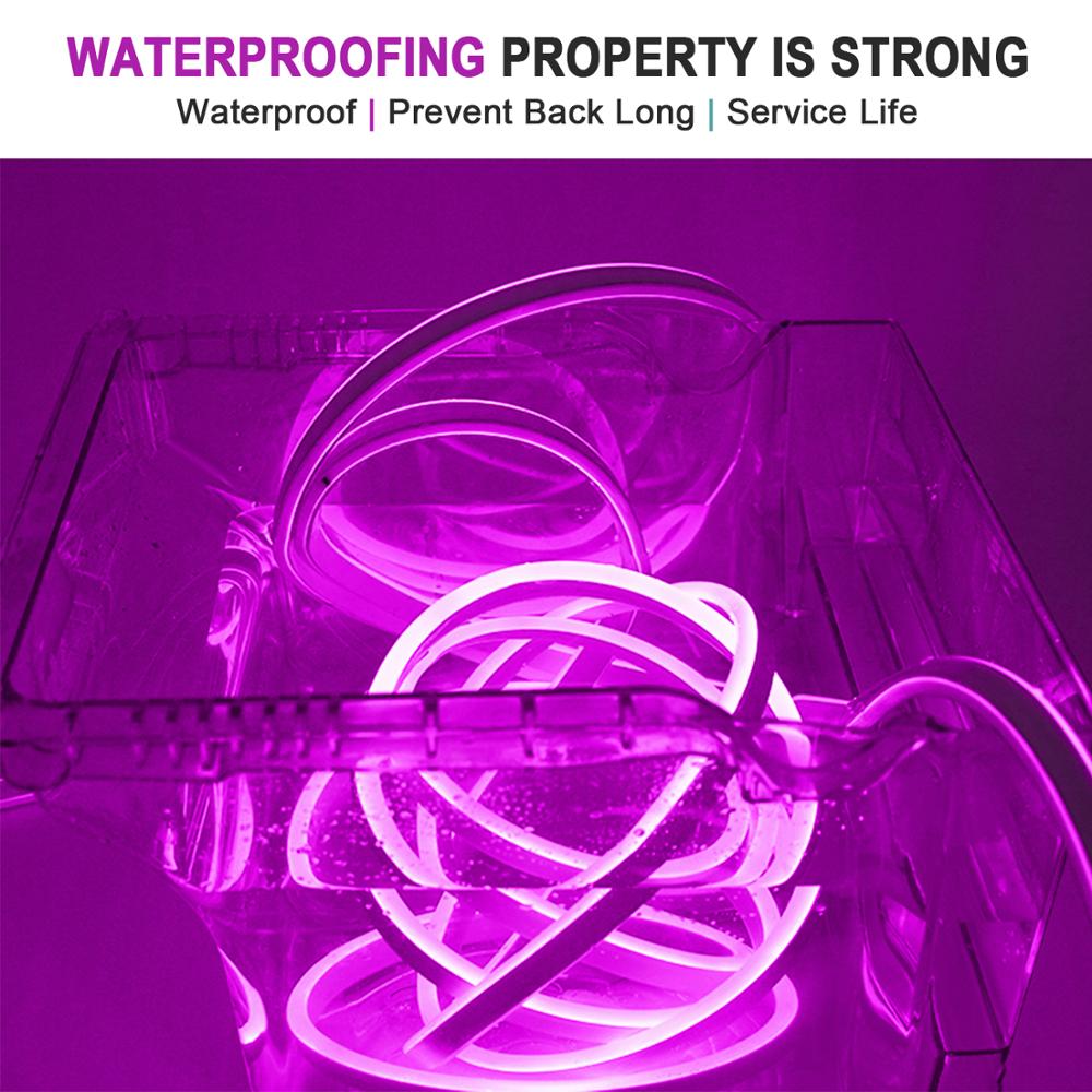 Neon Sign LED Lights Lamp 2M Strip Tape Waterproof... – Grandado