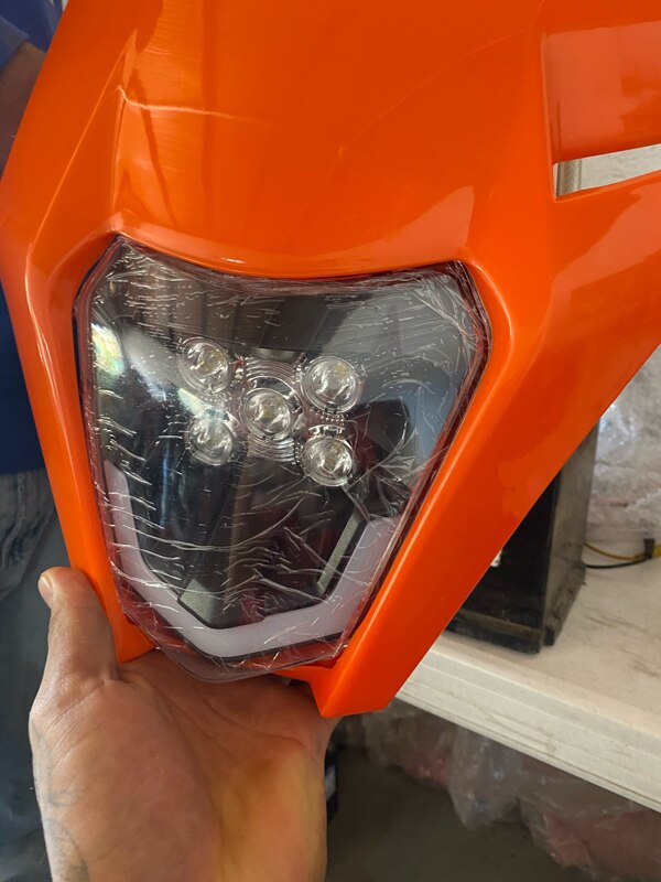 Dual Sport LED Motorcycle Headlight Dirt Bikes Six... – Vicedeal