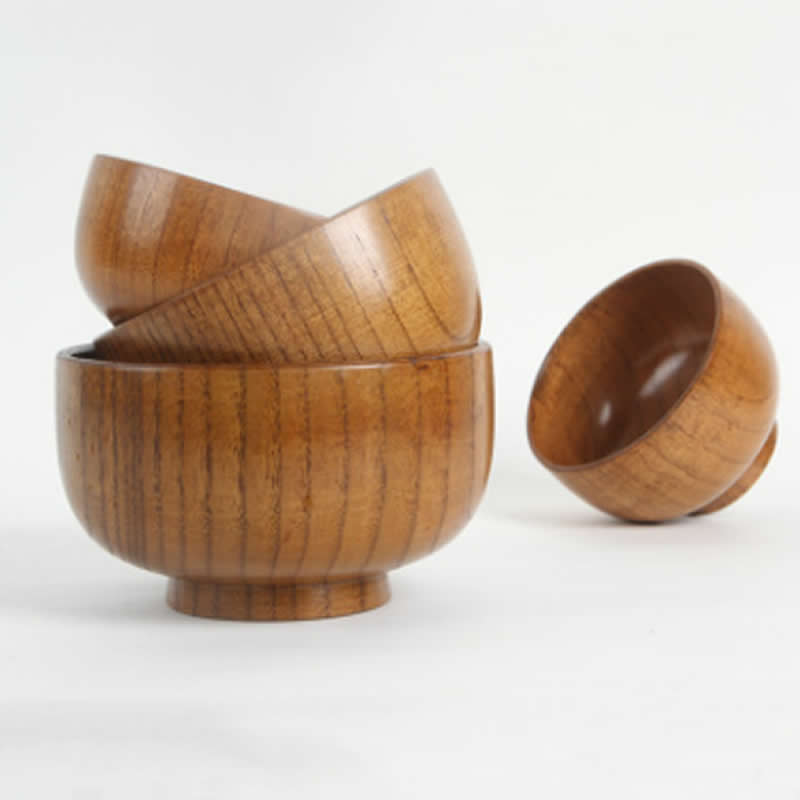 Baby Bowl Wood Handmade Healthy Food Containers Di... – Grandado