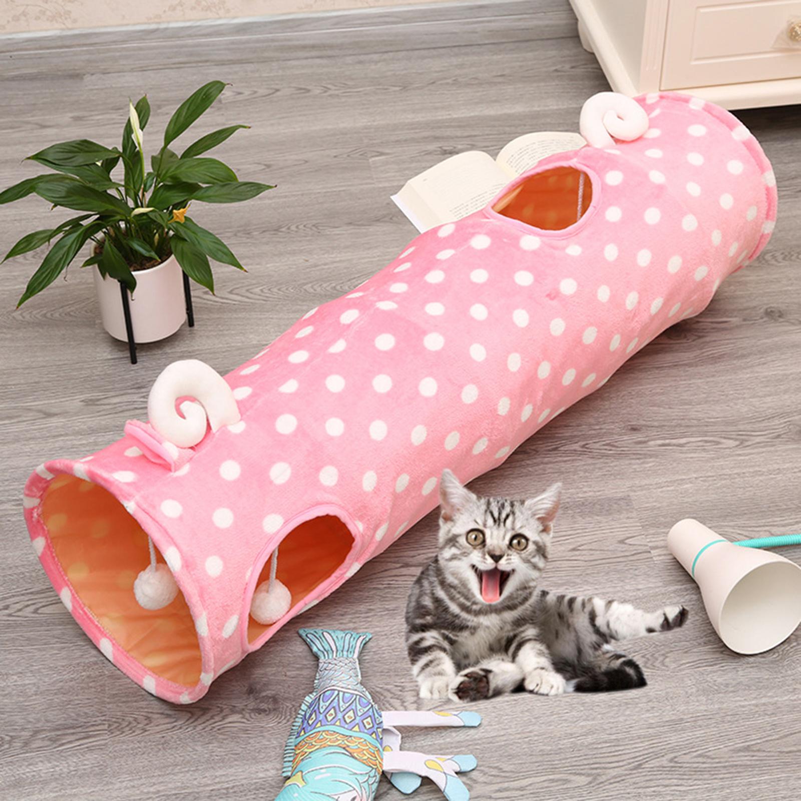 Kat Tunnel Speelgoed Funny Pet Spelen Buizen Balle... – Grandado