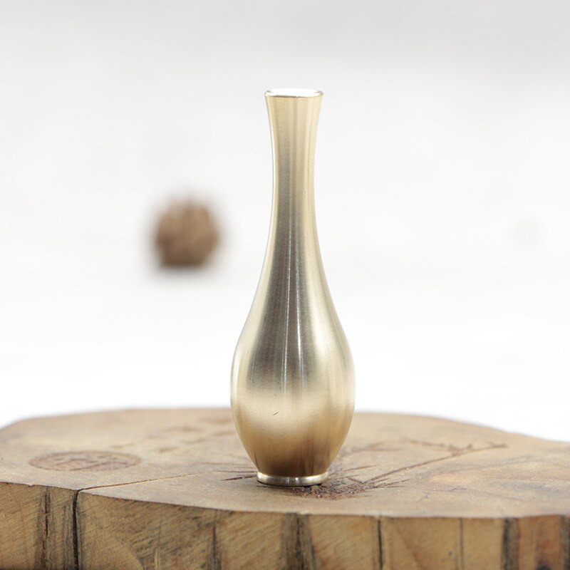 Mini pure copper Vase ornament table top copper va... – Grandado