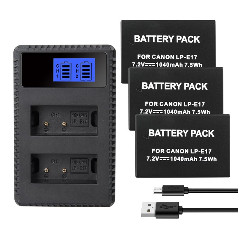 LP-E17 LPE17 E17 for Canon EOS M3 M6 T6i T6s 750D ... – Grandado