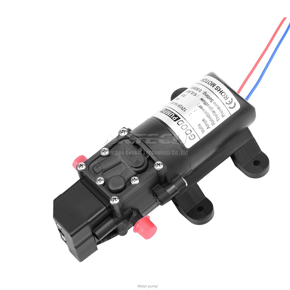 Pro Water Pump DC 12V 6A 130PSI 6L/Min High Pressu... – Vicedeal