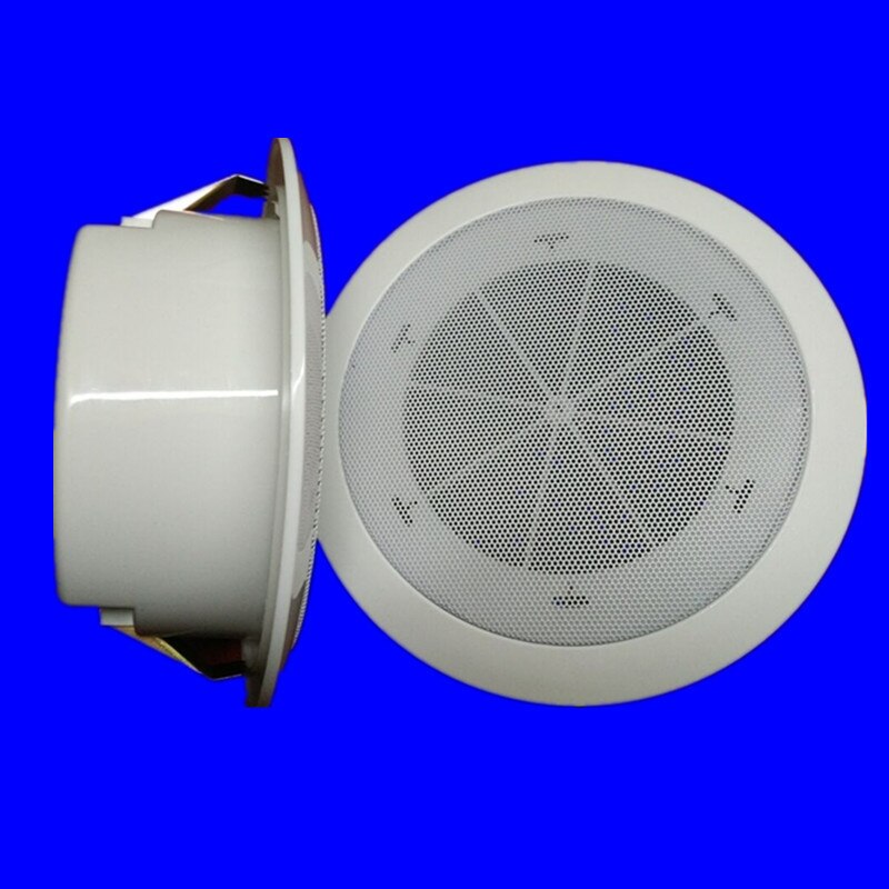 White ceiling horn with rear cover fixed-pressure ... – Grandado