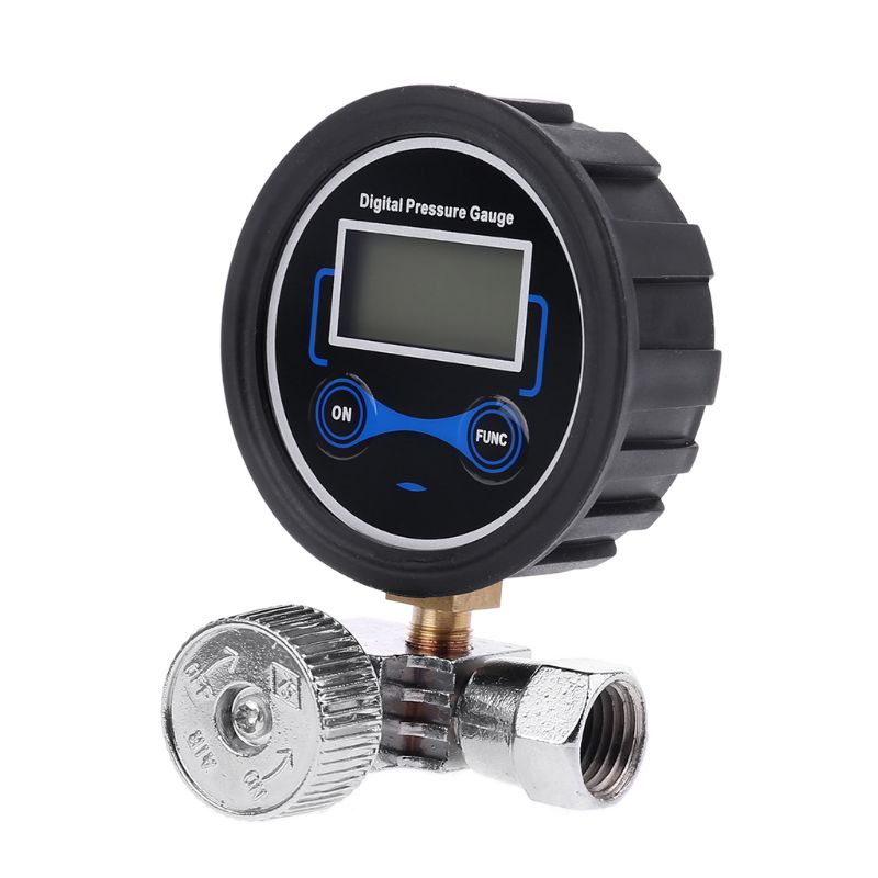 Digital 1/4\ " 200 psi lufttryksregulator manomete... – Grandado