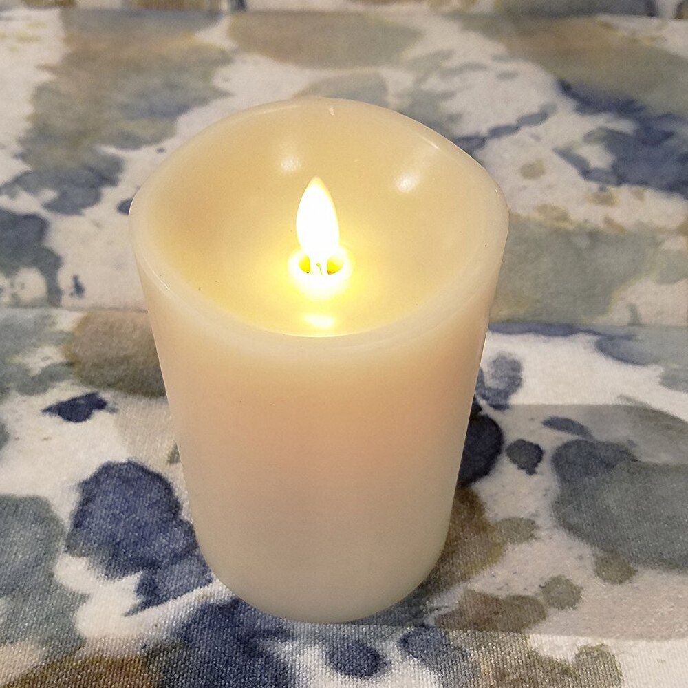Ksperway 3*4 Inch Fameless LED Candle Moving Wick ... – Grandado