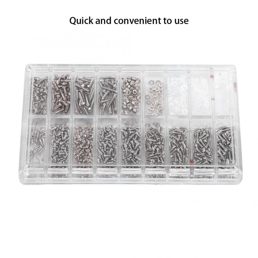 1 Box Watch Assorted Screws Kit Watch Part Watch G... – Grandado