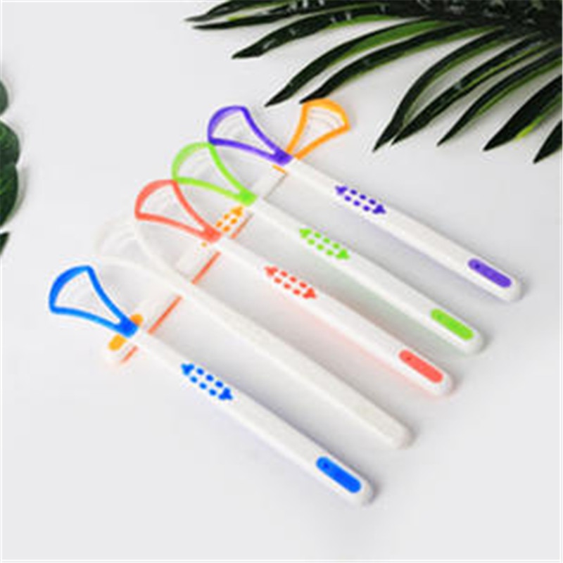 1PC Tongue Cleaner Plastic Scraper Tounge Oral Mou... – Vicedeal
