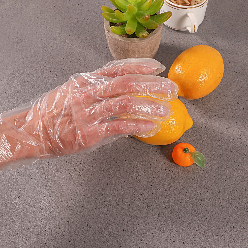 200PCS Thicken Disposable Clear Gloves Food One-of... – Vicedeal