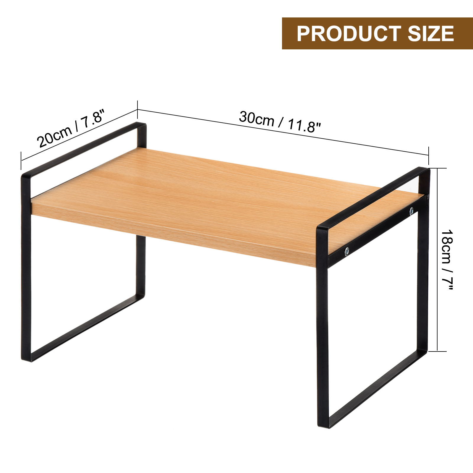 Cabinet Organizer Shelf Retractable Shelf Stackabl... – Vicedeal