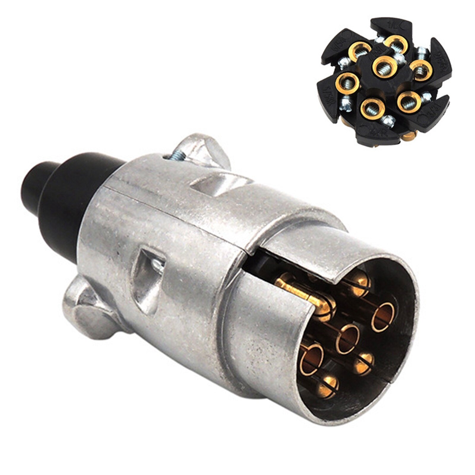 12V 7 Manier Ronde Standaard Europese Auto Plug Co... – Vicedeal