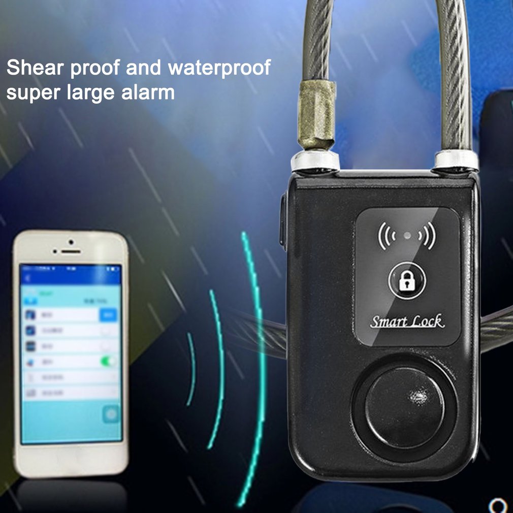 Super Intelligent Phone APP Control Smart Alarm Lo... – Vicedeal