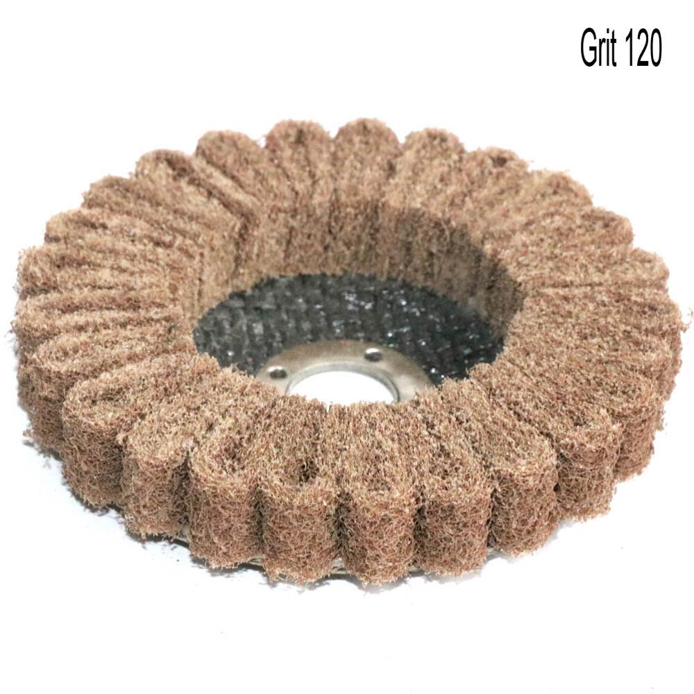 4" inch Scouring pad Buffing Wheel Nylon Fibe... – Grandado