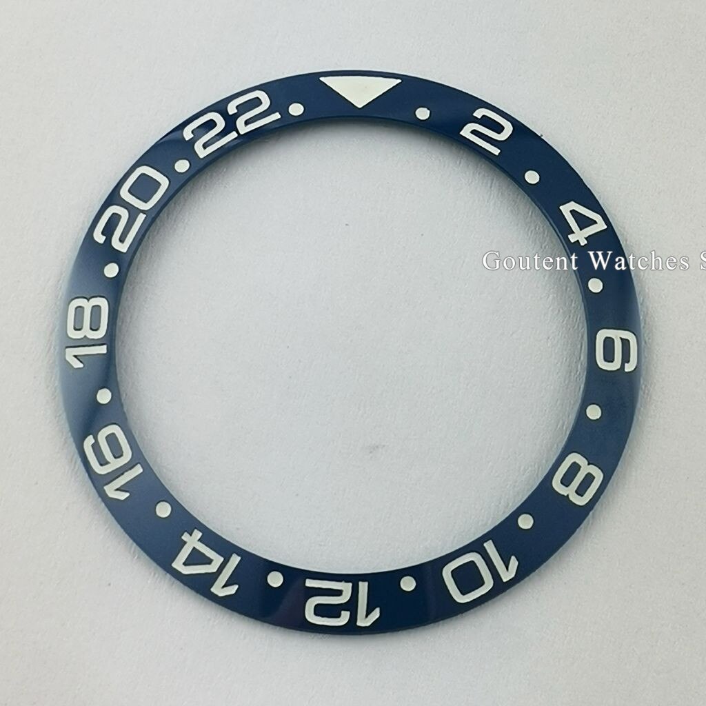 38mm Super Luminous Watch Bezel Insert Black/blue/... – Vicedeal