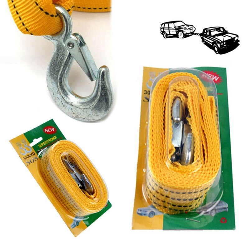 4M Heavy Duty 3 Tons Truck Pulling Rope Wrought Ir... – Grandado